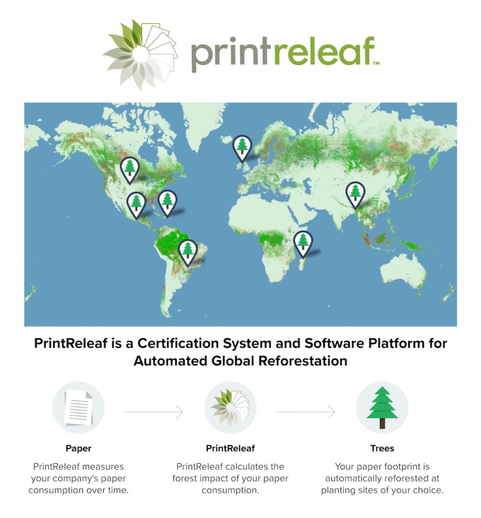 Xerox & PrintReleaf | You print one, we'll plant one | e-dox AG